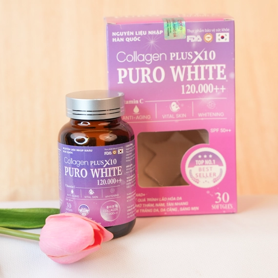 Collagen PLUS X10 PURO WHITE