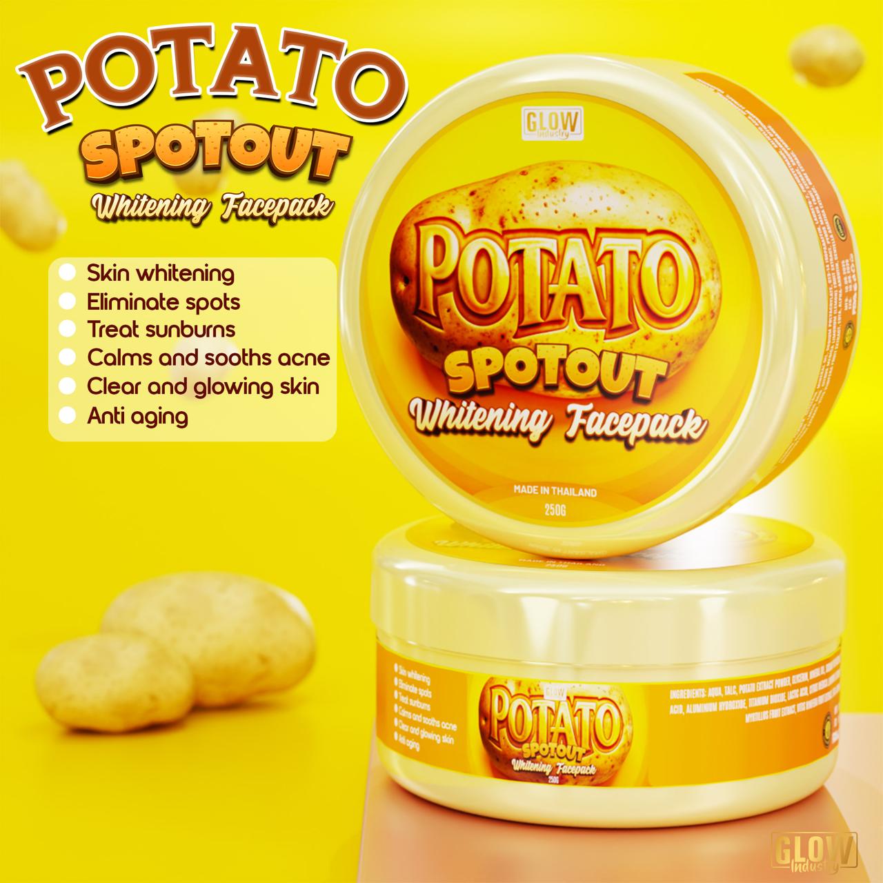 Potato Spotout Whitening Facepack